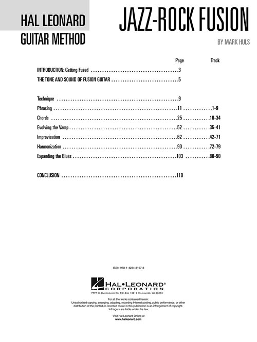 Jazz-Rock Fusion - Willis Music Store