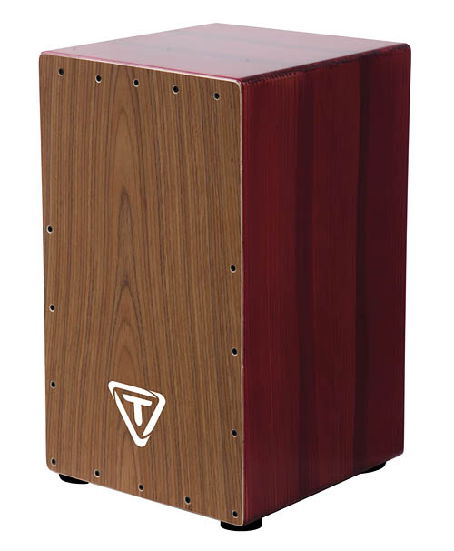 Artist Series Hand-Painted Red Cajon - Willis Music Store