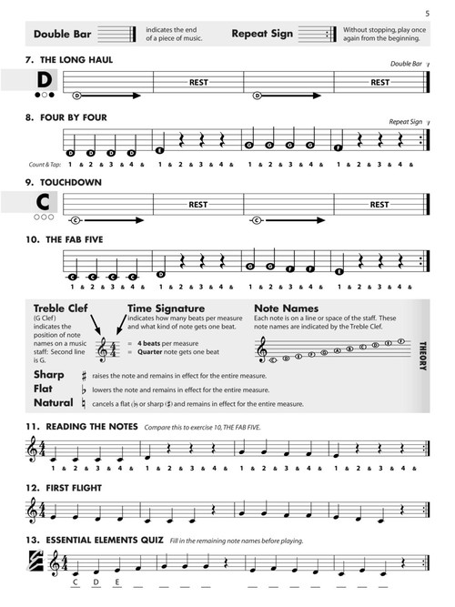 ESSENTIAL ELEMENTS FOR BAND - Vol. 1 - Trumpet - BOOK/AUDIO ONLINE na ...