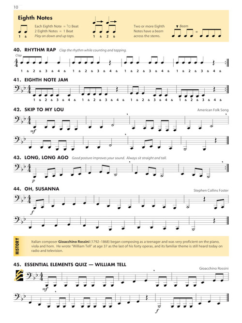 Essential Elements for Band - Tuba Book 1 with EEi Tuba in C (B.C ...