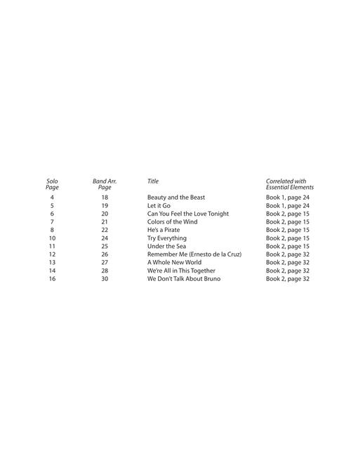 Essential Elements Disney Favorites Bassoon - Willis Music Store