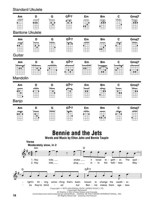 Sing-Along Songs - Strum Together for Ukulele, Baritone Ukulele, Guitar ...