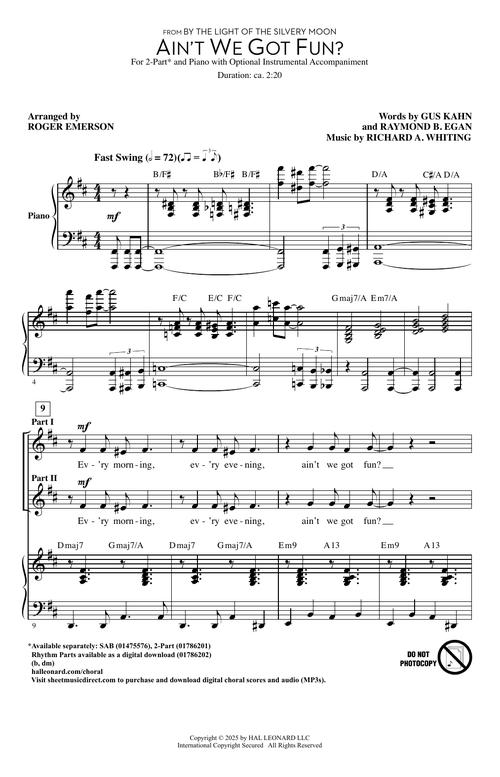 Ain't We Got Fun? - Willis Music Store