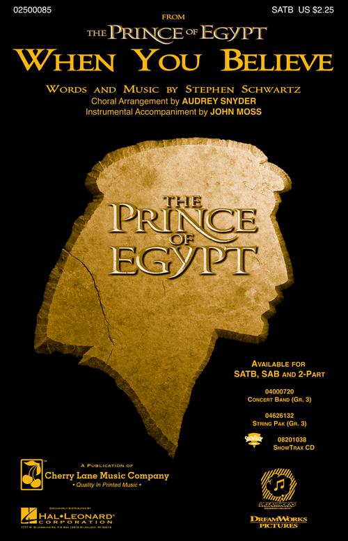 When You Believe (from The Prince of Egypt) - Willis Music Store