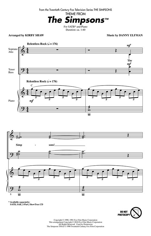 The Simpsons (Theme) - Willis Music Store