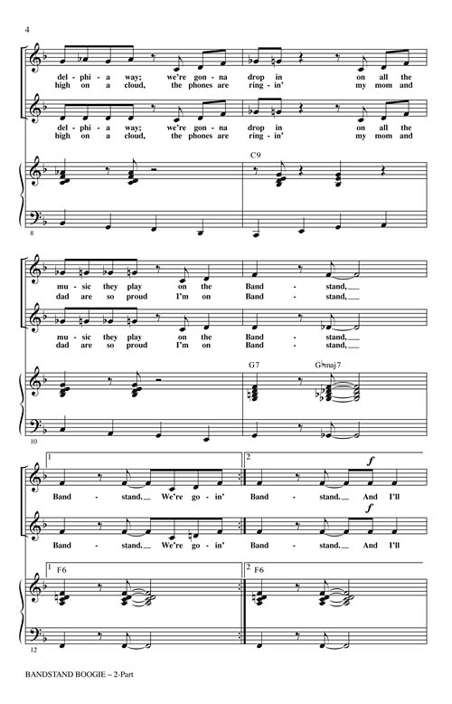 Bandstand Boogie Sheet Music by Roger Emerson (SKU: 08552390) - Stanton ...