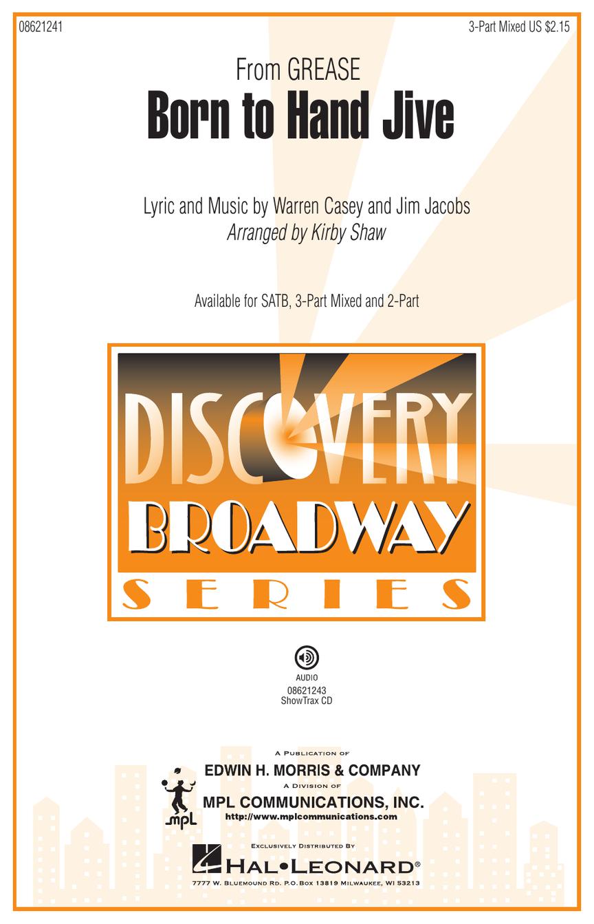 Born To Hand Jive (From Grease) Sheet Music by Kirby Shaw (SKU ...