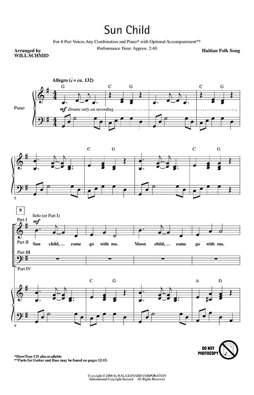 Sun Child - Willis Music Store