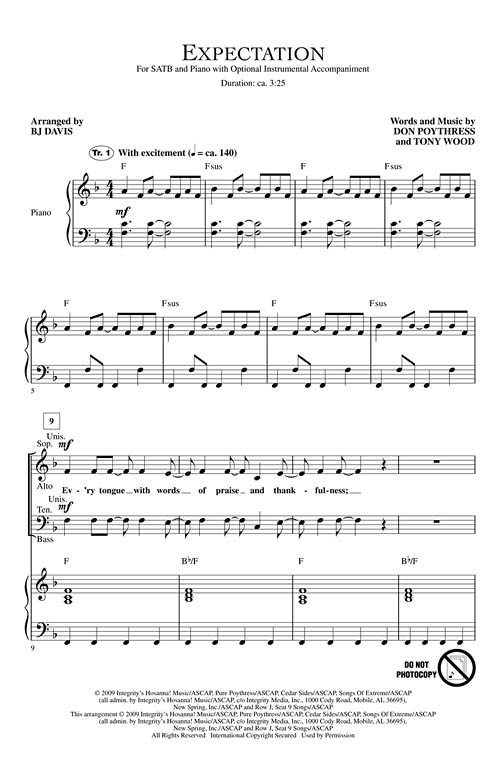 Expectation - Willis Music Store