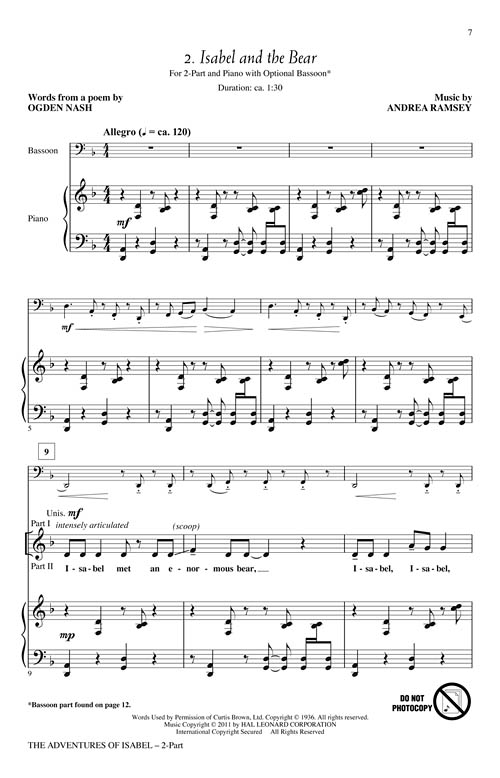 The Adventures of Isabel - Willis Music Store