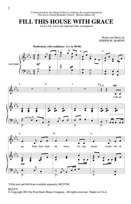 Fill This House with Grace - Willis Music Store