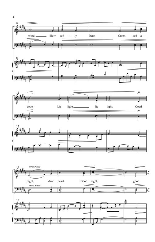 Good Night, Dear Heart - Willis Music Store