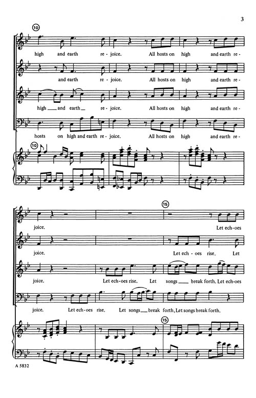 O Praise The Lord With Heart and Voice Sheet Music by Hal H Hopson (SKU ...