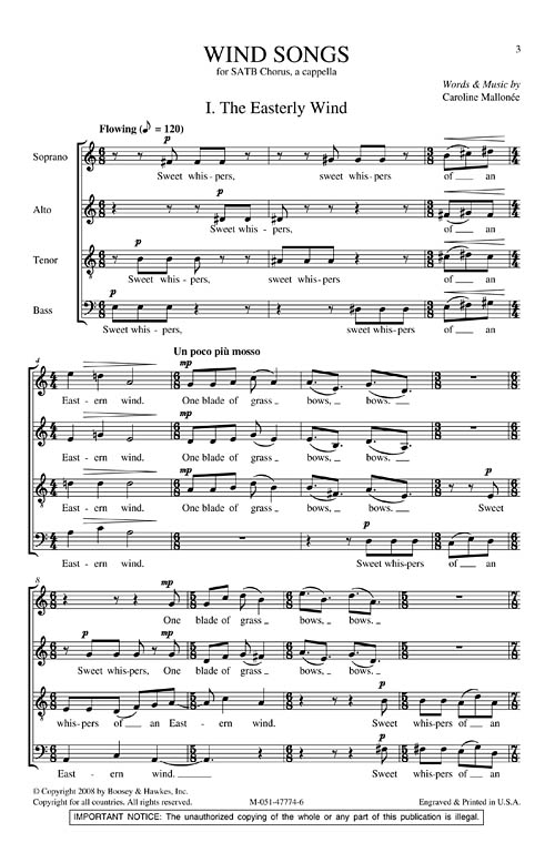 Wind Songs - Willis Music Store