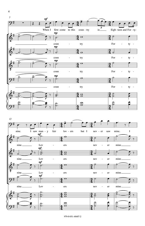 Pretty Saro Sheet Music by Franklin Gallo (SKU: 48023878) - Stanton's ...