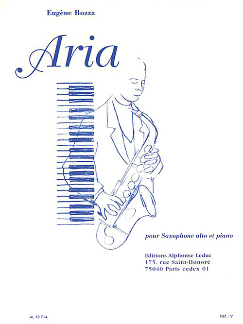 Aria Sheet Music by Eugene Bozza (SKU: 48180909) - Stanton's Sheet Music