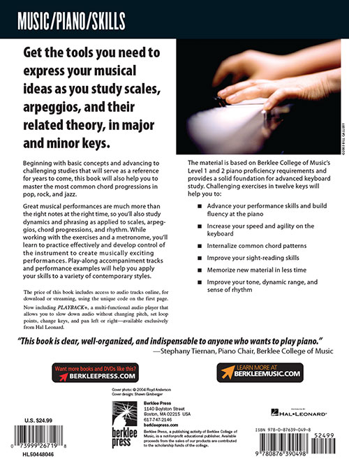 Piano Essentials Scales, Chords, Arpeggios, and Cadences for the ...