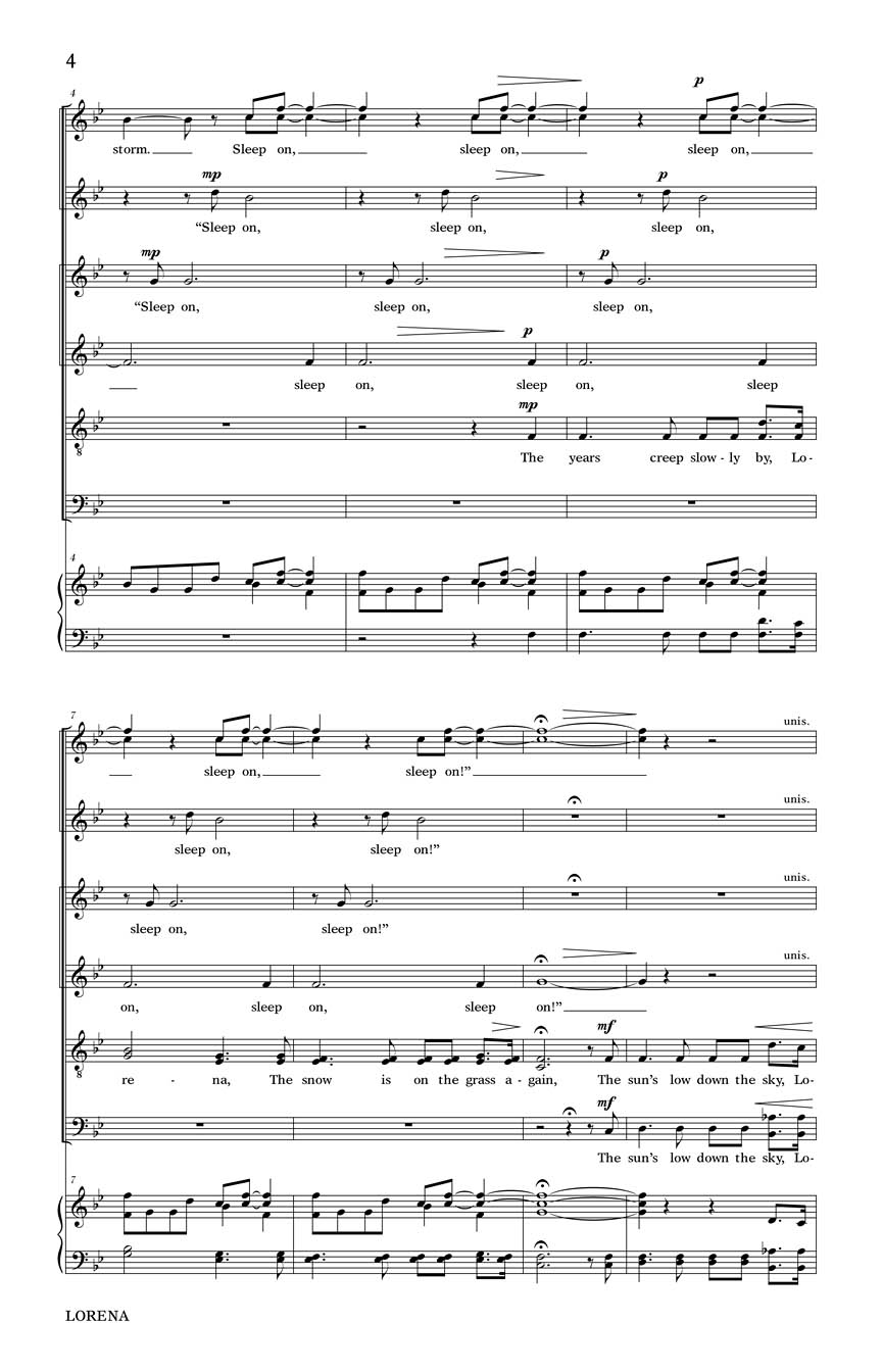 Lorena Sheet Music by Jeffrey Douma (SKU: 50499568) - Stanton's Sheet Music