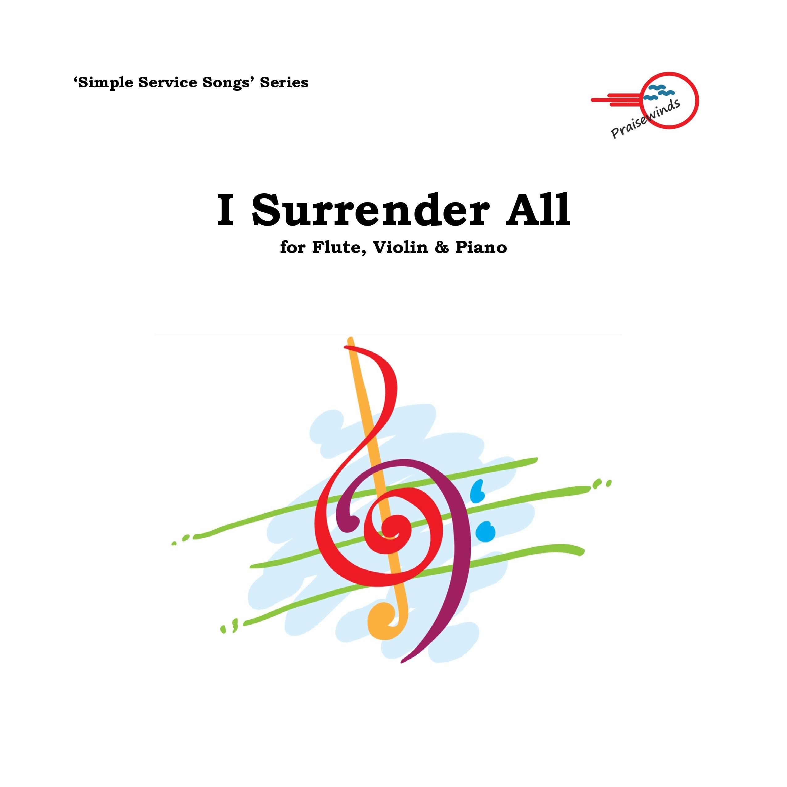I Surrender All (arr. Gary Laughrey) by Winfield Scott Weeden Sheet ...