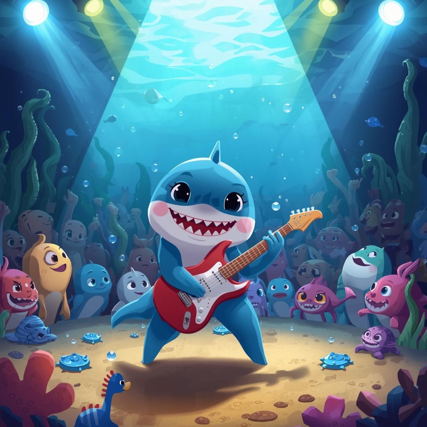 Baby Shark (arr. Danny Crocome) por Johnny Only Partituras para ...