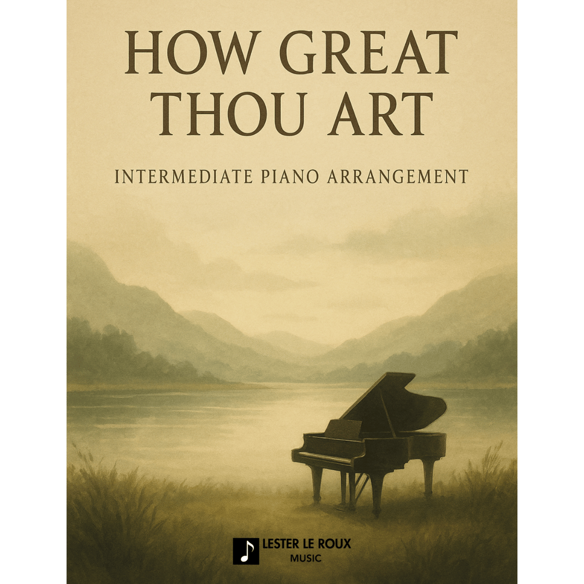 How Great Thou Art (arr. Lester Le Roux) by Stuart Hine Sheet Music for ...