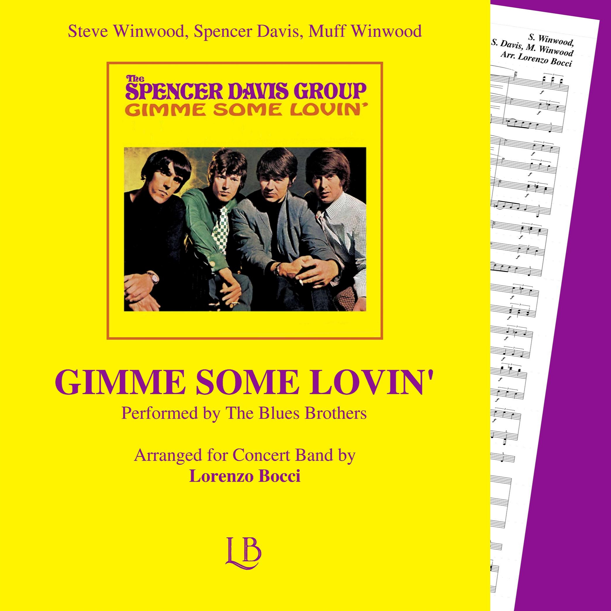Gimme Some Lovin' (arr. Lorenzo Bocci) by The Spencer Davis Group Sheet ...
