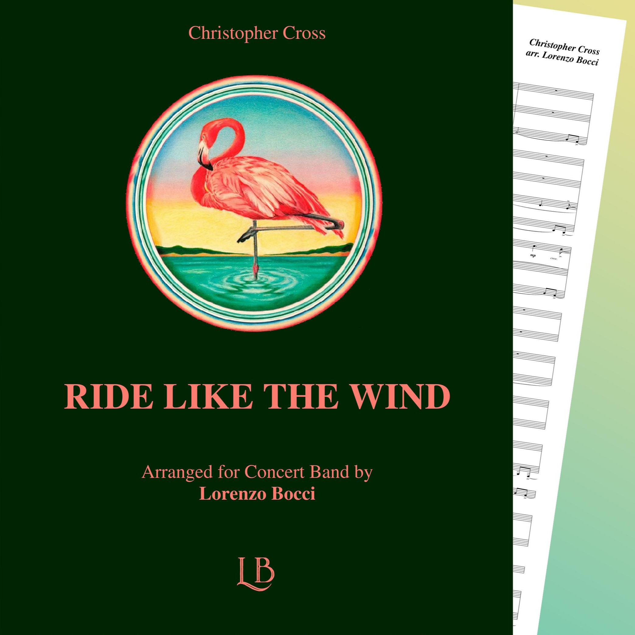Ride Like The Wind (arr. Lorenzo Bocci) by Christopher Cross Sheet ...