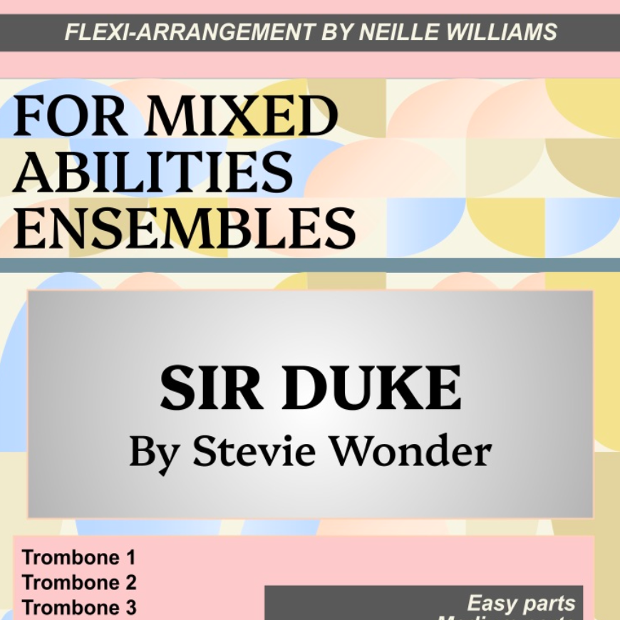 Sir Duke (arr. Neille Williams) par Stevie Wonder Partitions pour ...