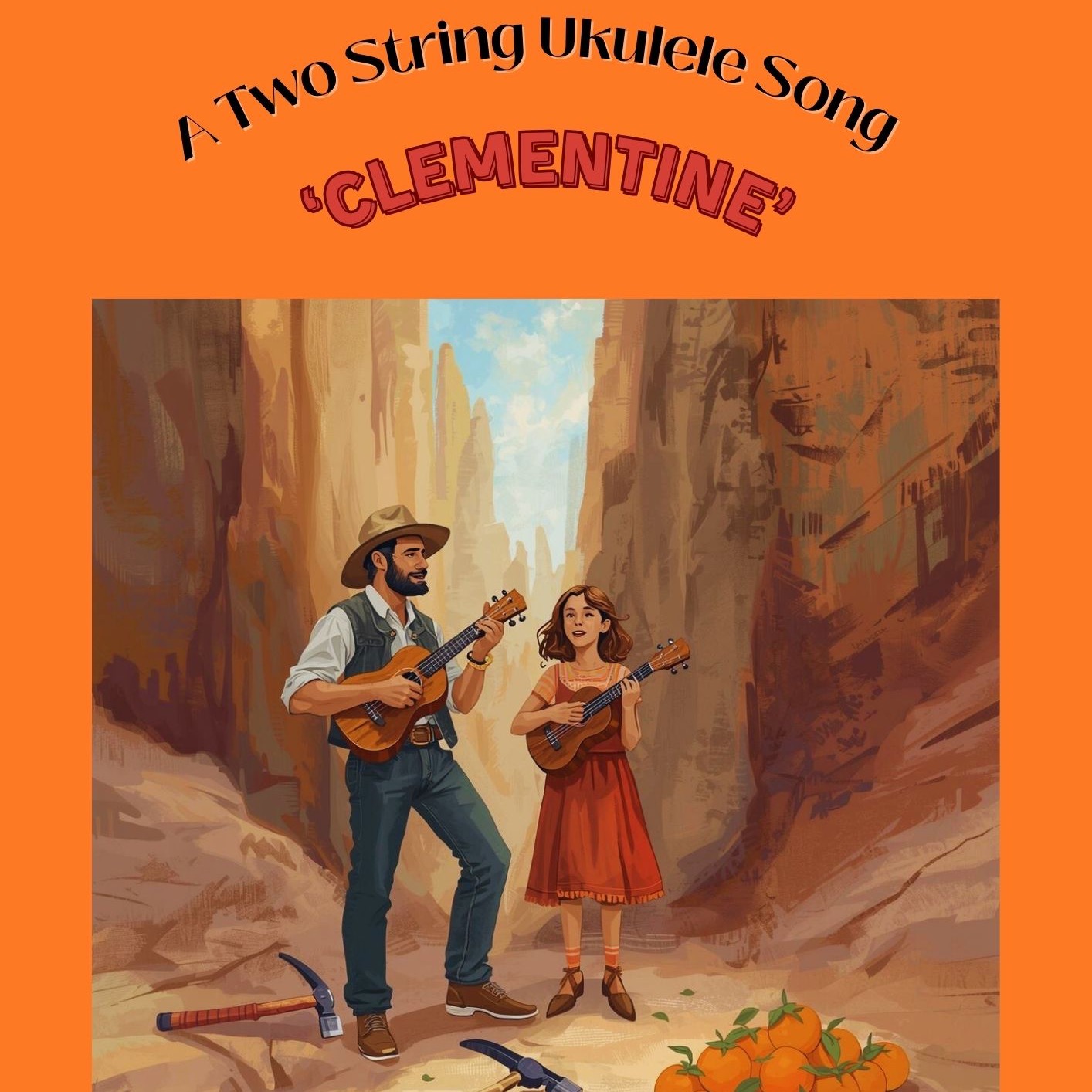 Clementine (A Two String Ukulele Song) (arr. Danny Crocome) by ...