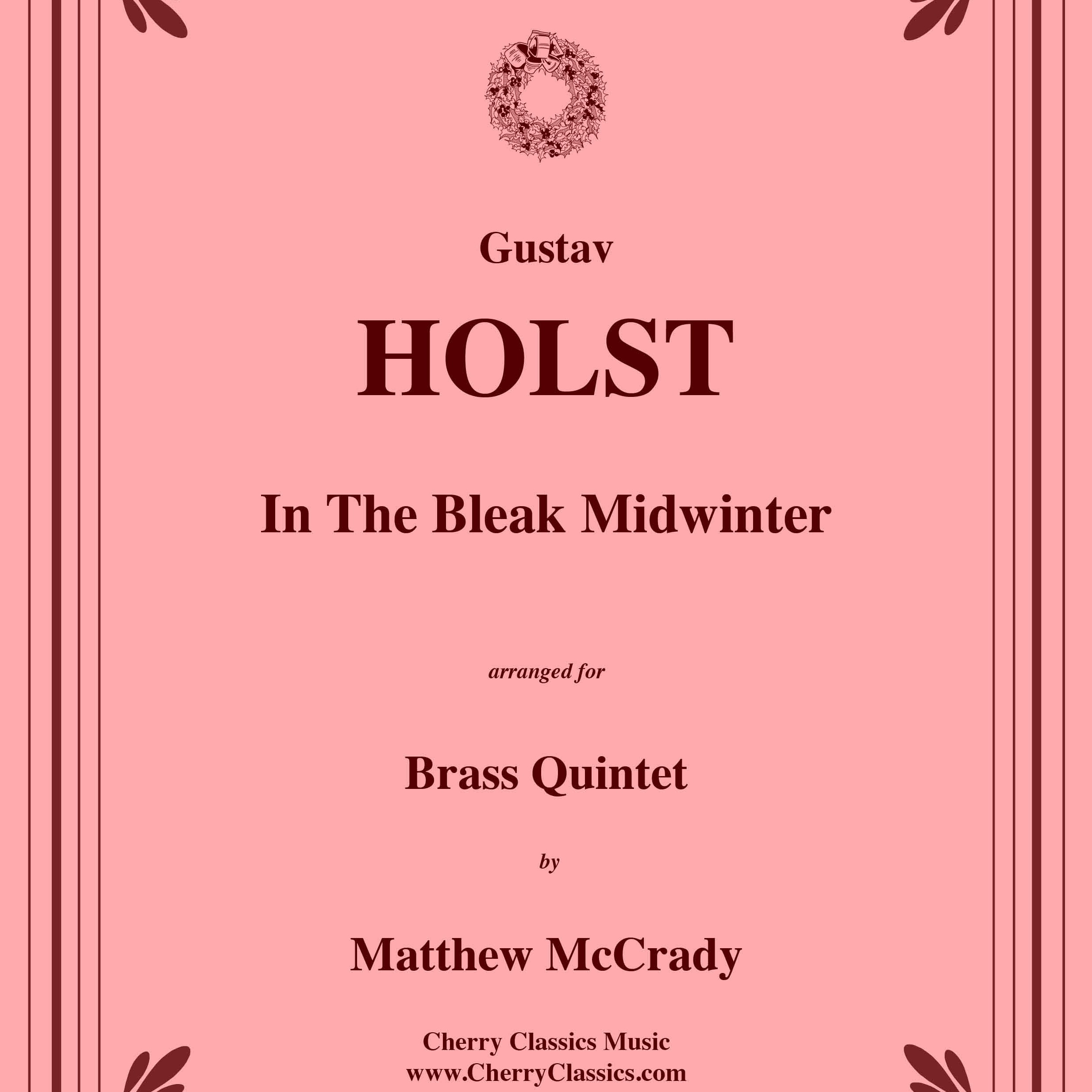 In the Bleak Midwinter -Christmas Carol for Brass Quintet (arr. McCrady ...