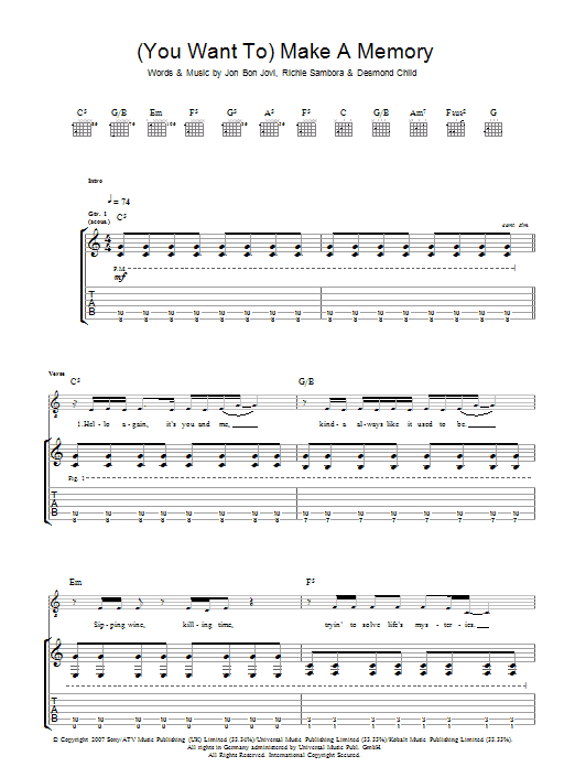 You Want To Make A Memory Sheet Music Direct You Want To Make A Memory Sheet Music Direct