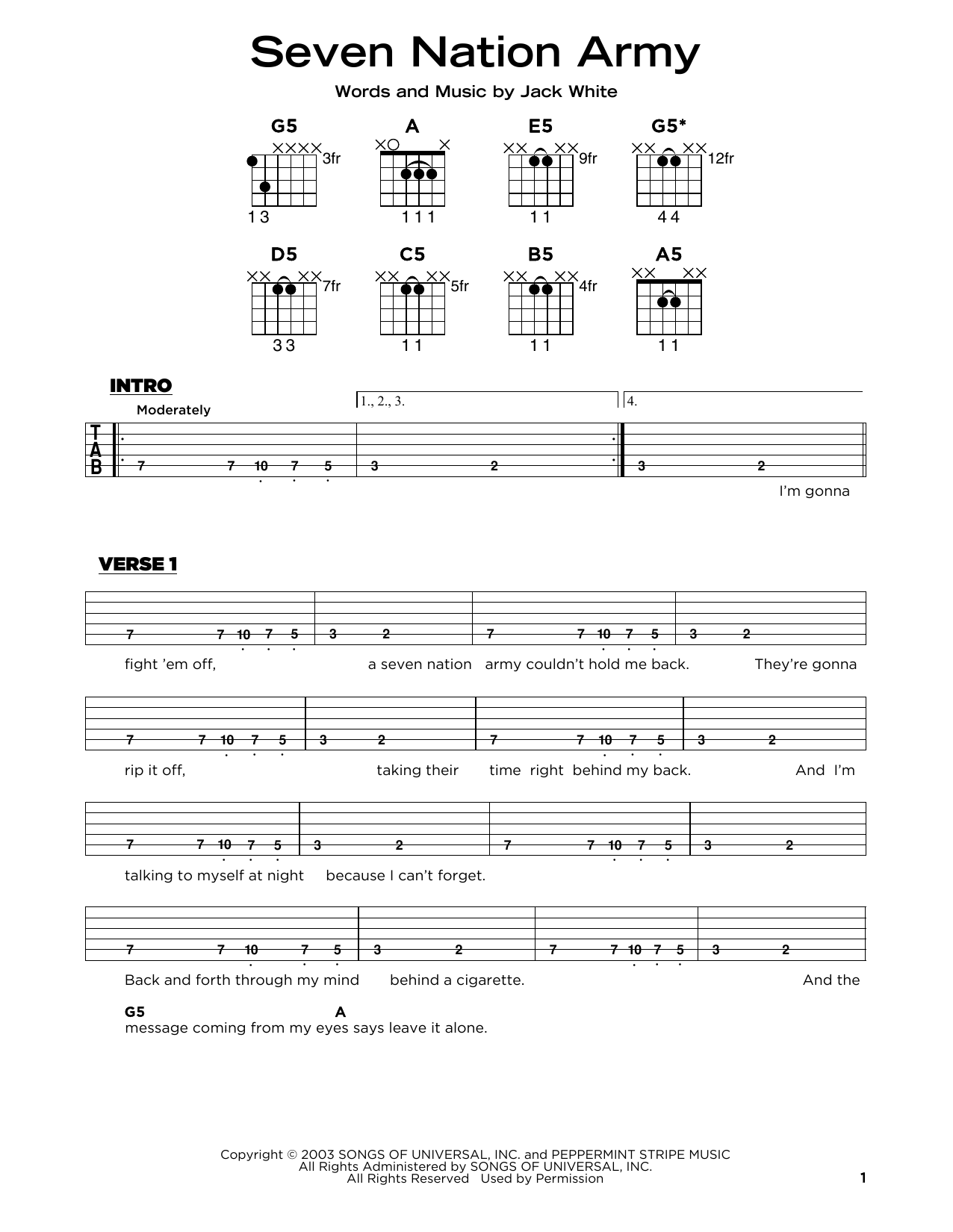 Guitar Chords White Guitar Chords White
