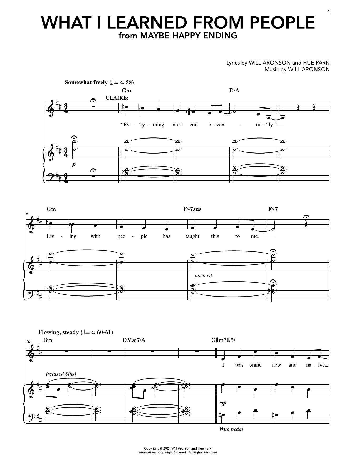 What I Learned From People (from Maybe Happy Ending) by Hue Park & Will ...