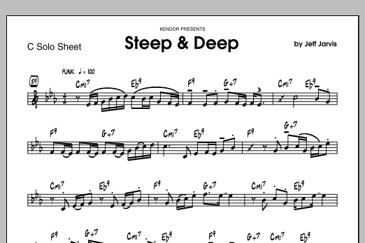 Steep & Deep - Solo Sheet Sheet Music | Jarvis | Jazz Ensemble