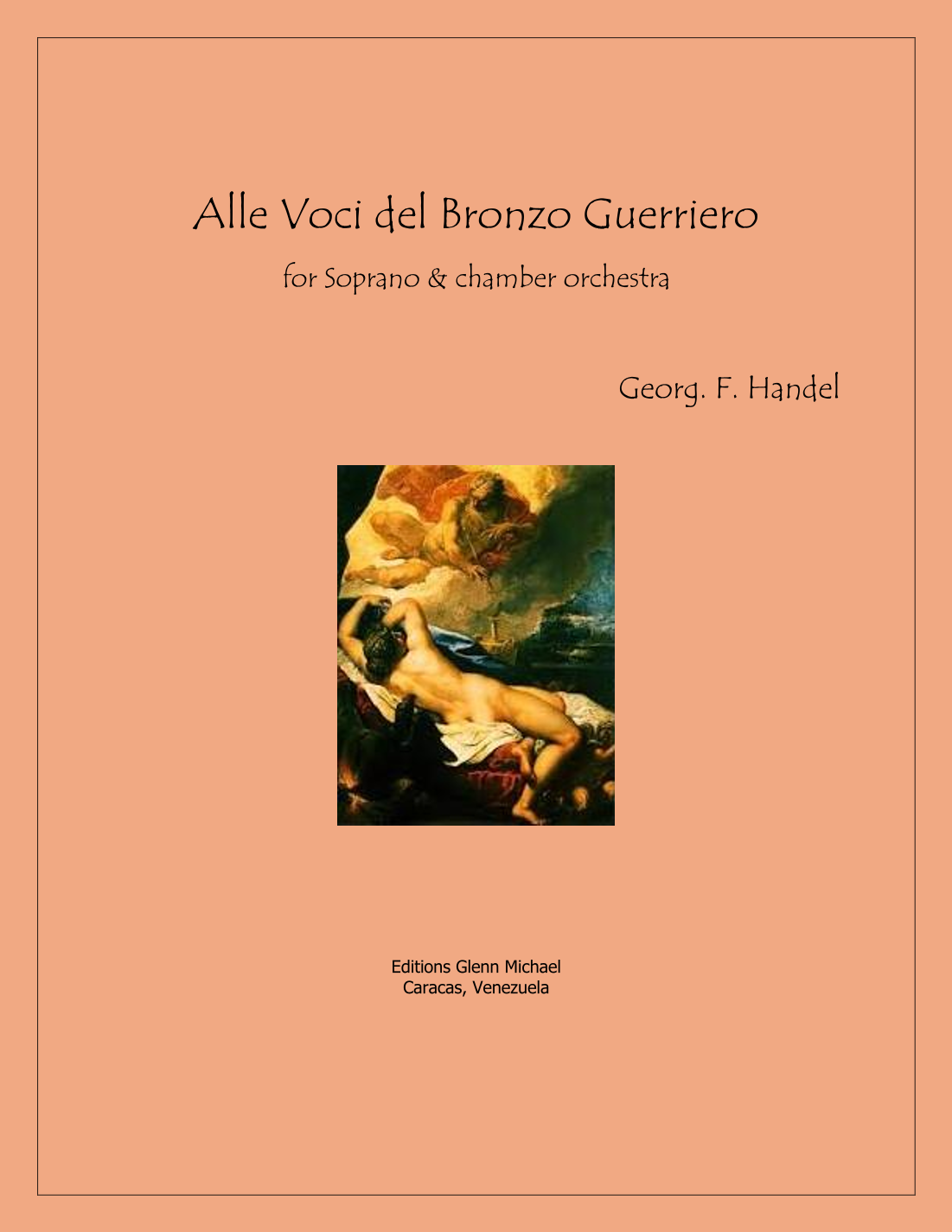 Alle Voci del Bronzo Guerriero for Soprano & Chamber Orchestra (arr ...
