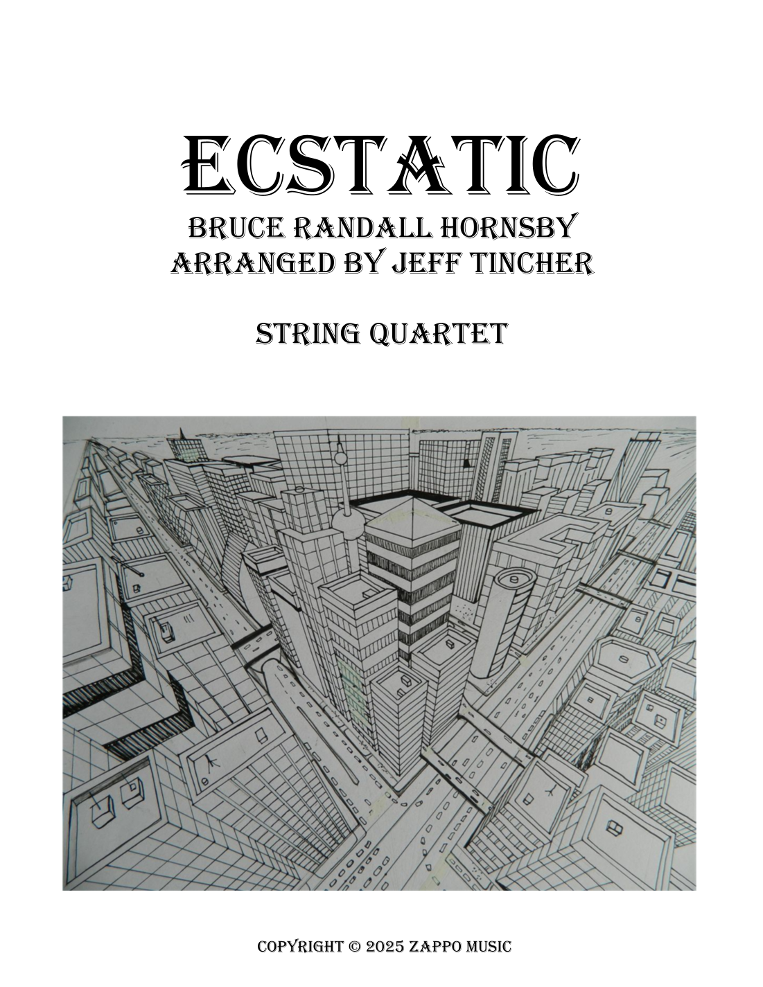 Ecstatic (arr. Jeff Tincher) von Bruce Randall Hornsby Noten zum ...