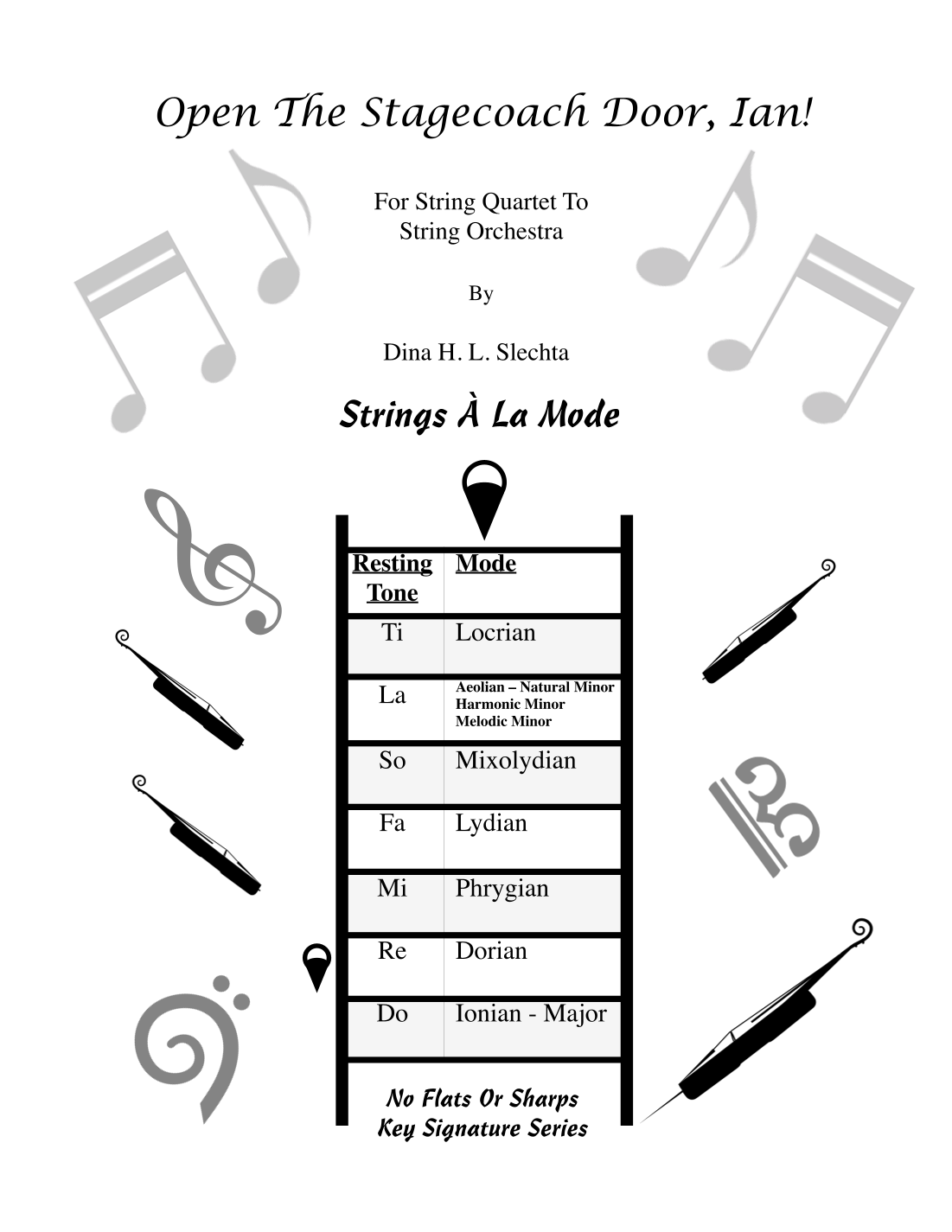Open The Stagecoach Door, Ian! (Strings A La Mode) String Quartet ...
