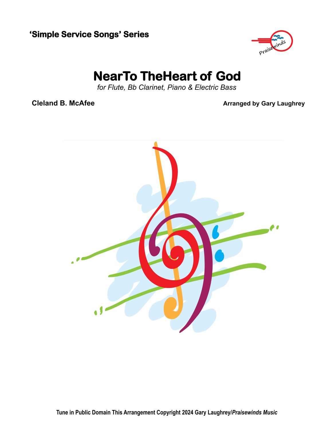 Near to the Heart of God (arr. Gary Laughrey) by Cleland B. McAfee ...