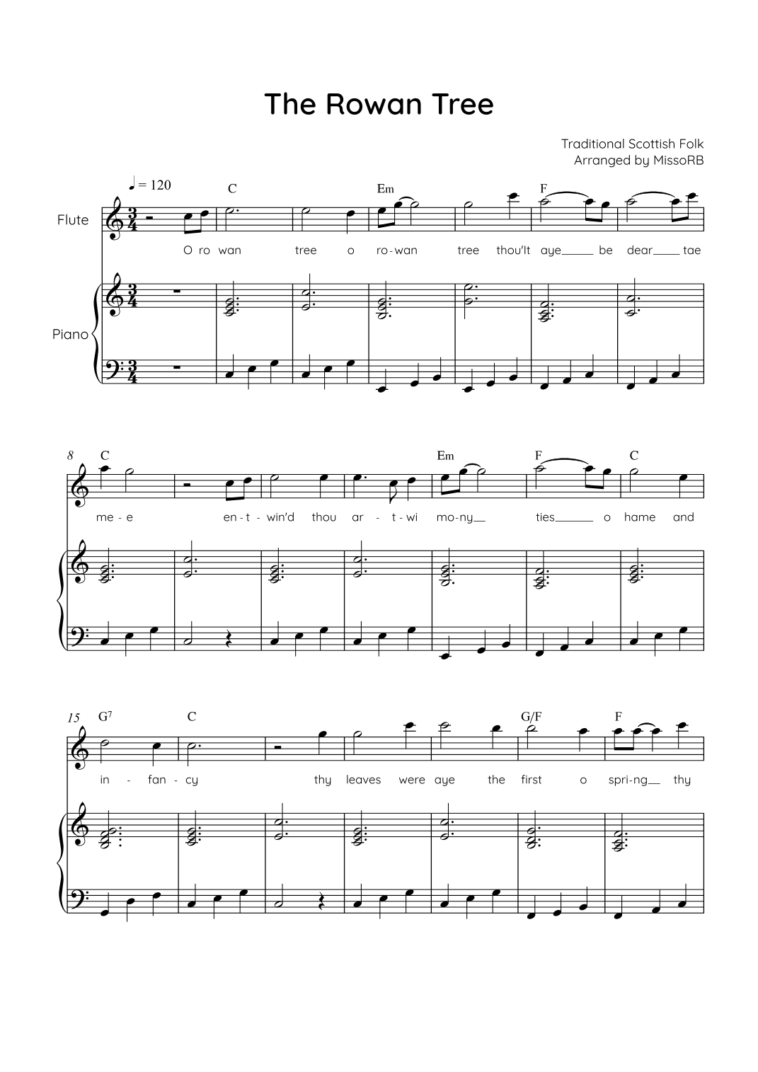 BONNIE DUNDEE - CELLO WITH PIANO IN D EASY WITH CHORDS AND LYRICS POR ...