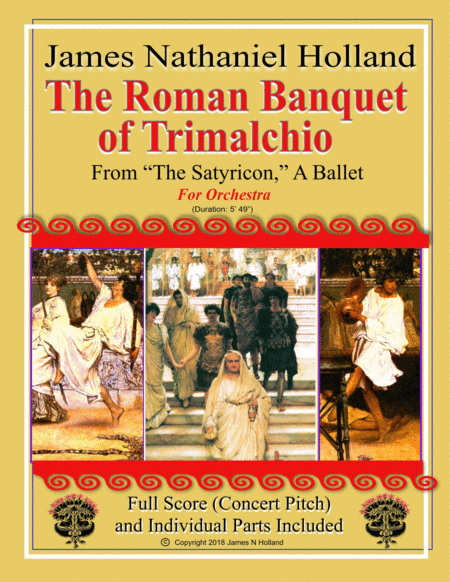 The Roman Banquet of Trimalchio from The Satyricon, Full Score and ...