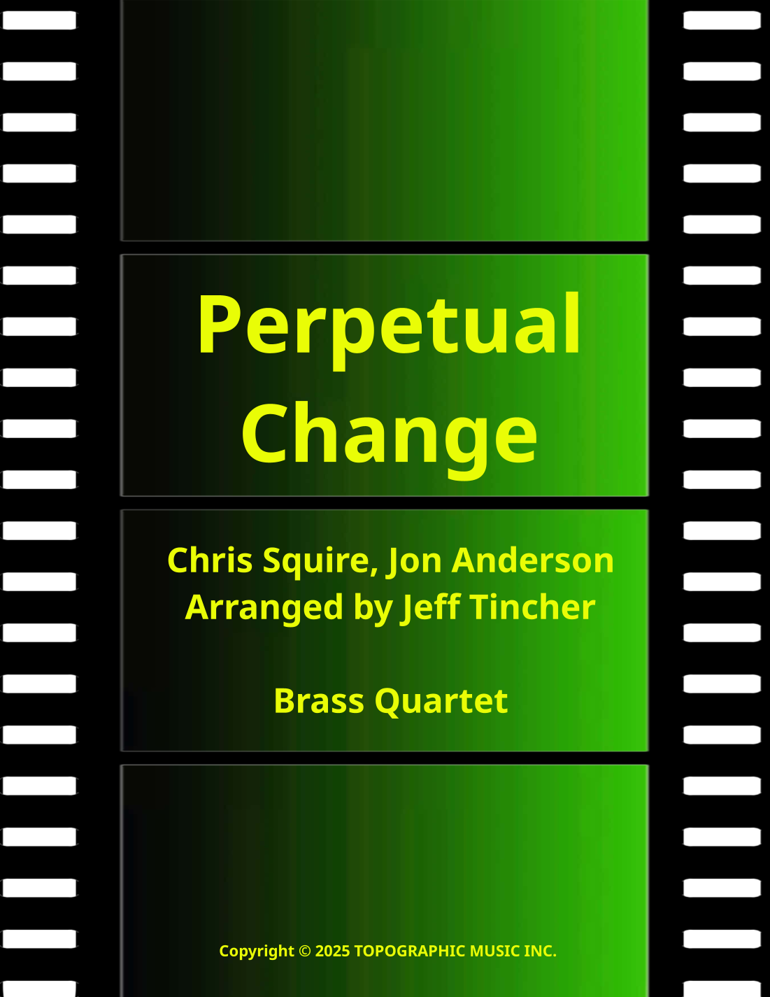Perpetual Change (arr. Jeff Tincher) by Chris Squire Sheet Music for ...