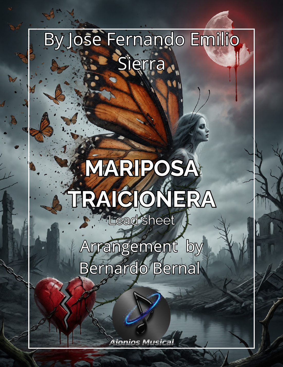 Mariposa Traicionera (arr. Bernardo Bernal Hidalgo) by Mana Sheet Music ...
