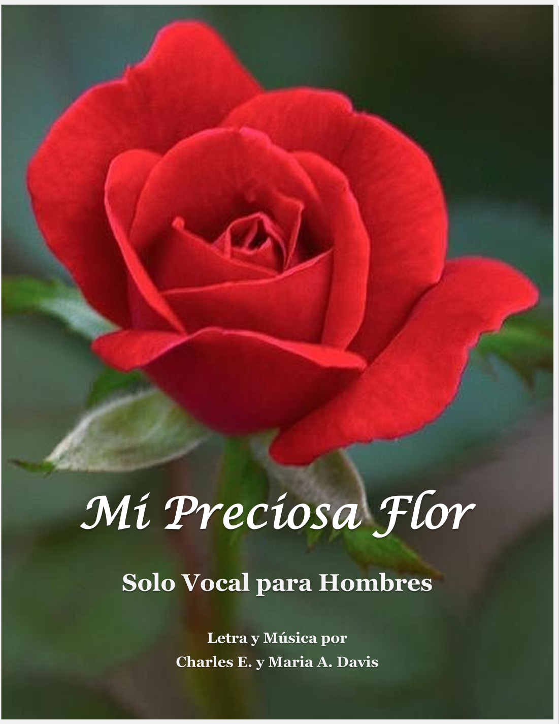 Mi Preciosa Flor by Charles E. and Maria A. Davis Sheet Music for Piano ...