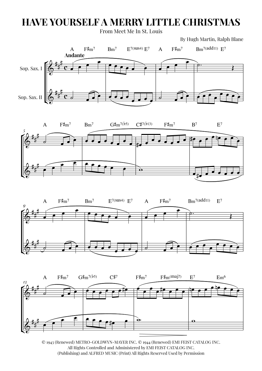 Have Yourself A Merry Little Christmas (arr. Leonardo Mioto Rebouças ...