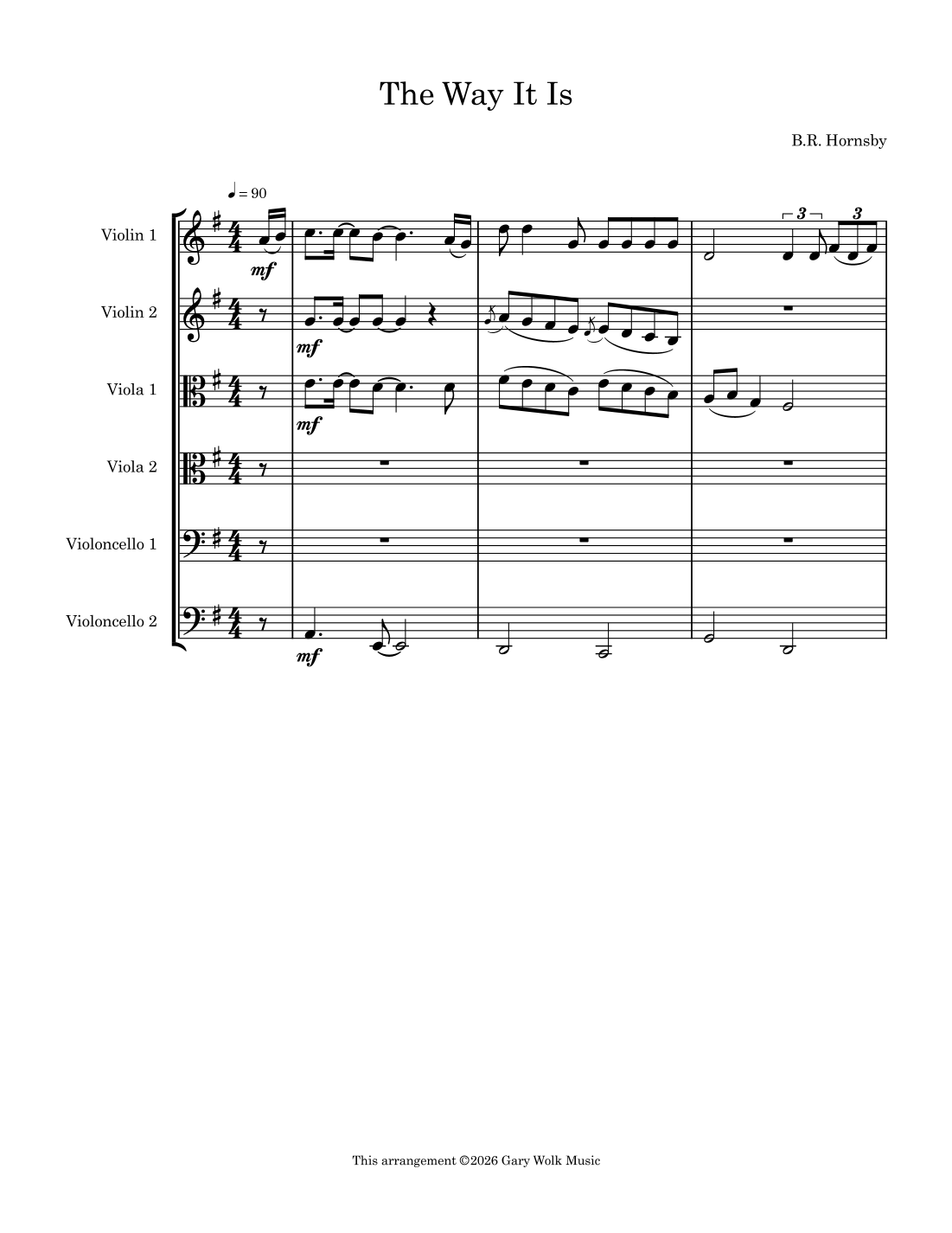 The Way It Is (arr. Gary Wolk) by Bruce Hornsby & The Range Sheet Music ...