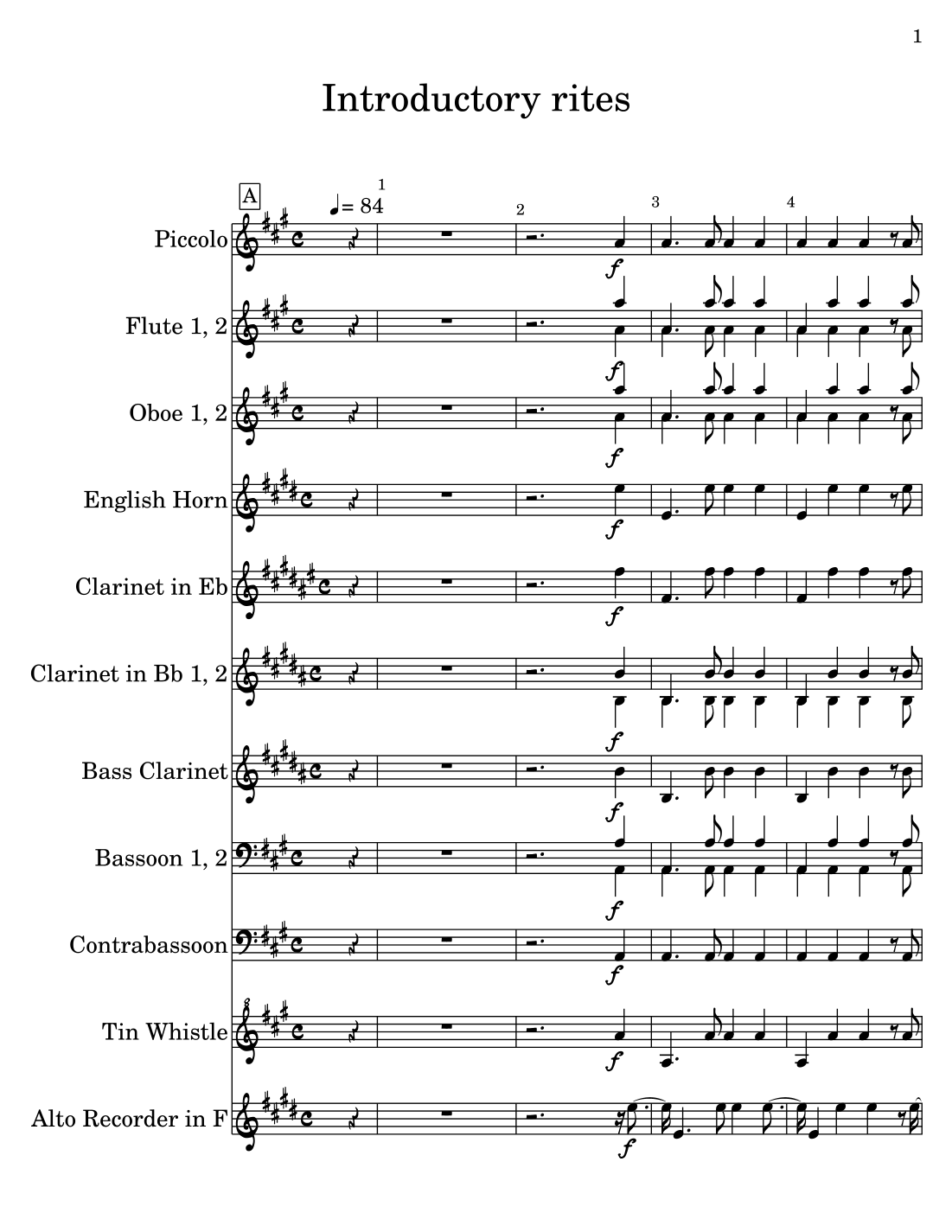 Mass symphony- Full orchestra- Mvt. 1: Introductory Rites par Jaden ...