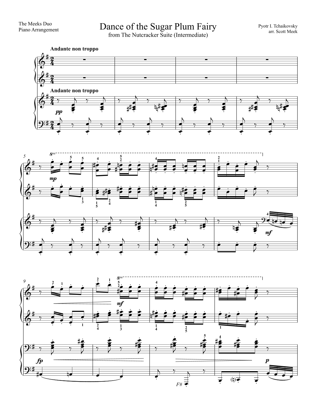 Tchaikovsky - Dance of the Sugar Plum Fairy from The Nutcracker ...