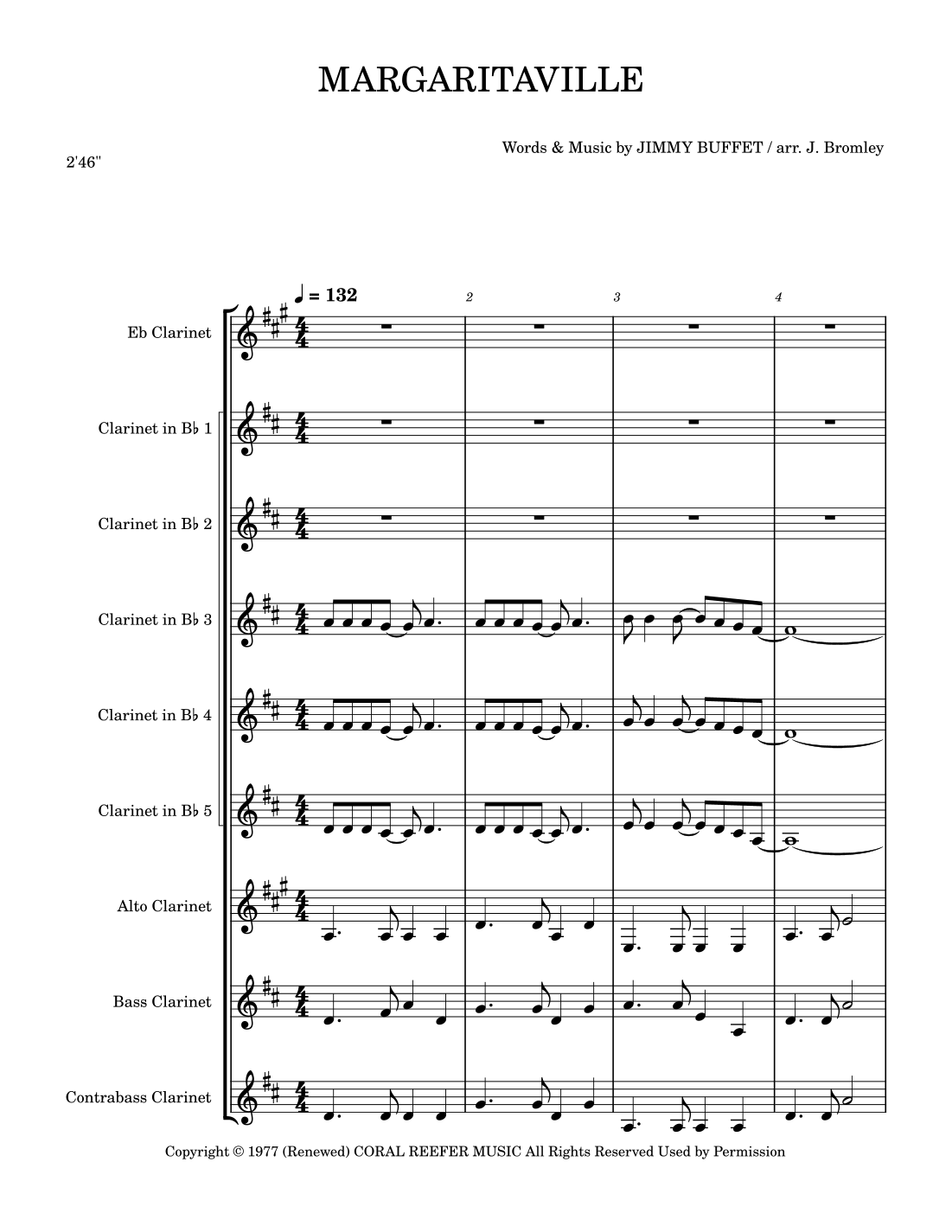 Margaritaville (arr. Josie Bromley) by Jimmy Buffett Sheet Music for ...
