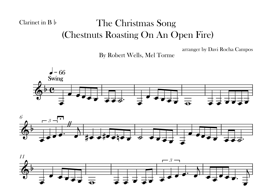 The Christmas Song (Chestnuts Roasting On An Open Fire) (arr. Davi ...