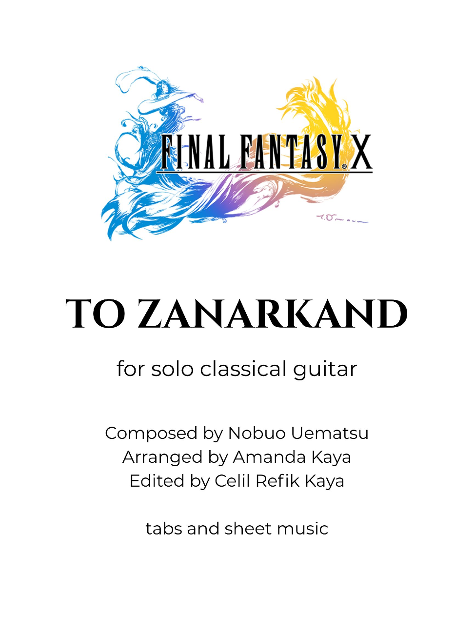 Zanarkand / Final Fantasy X (From "Final Fantasy Remix") (arr. Celil ...